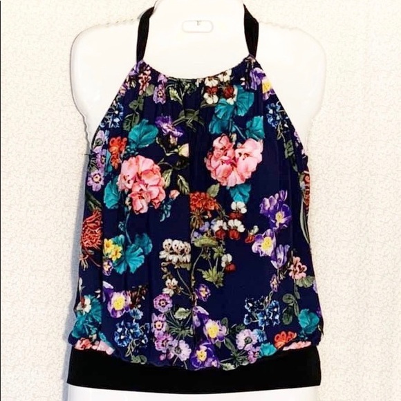 Ruby Ribbon | Swim | Ruby Ribbon Swimsuit Tankini Top New 79 Floral ...